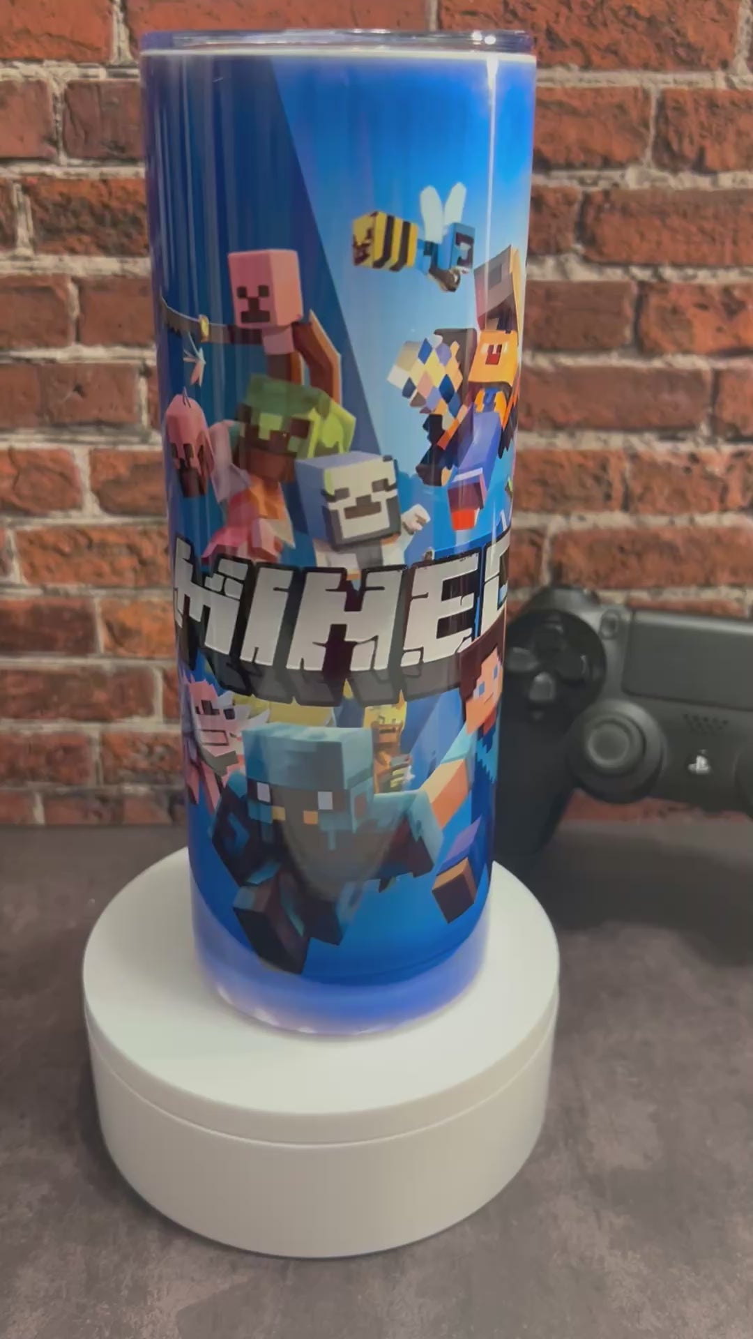 Minecraft Tumbler – Happy Hippo Creative Charm